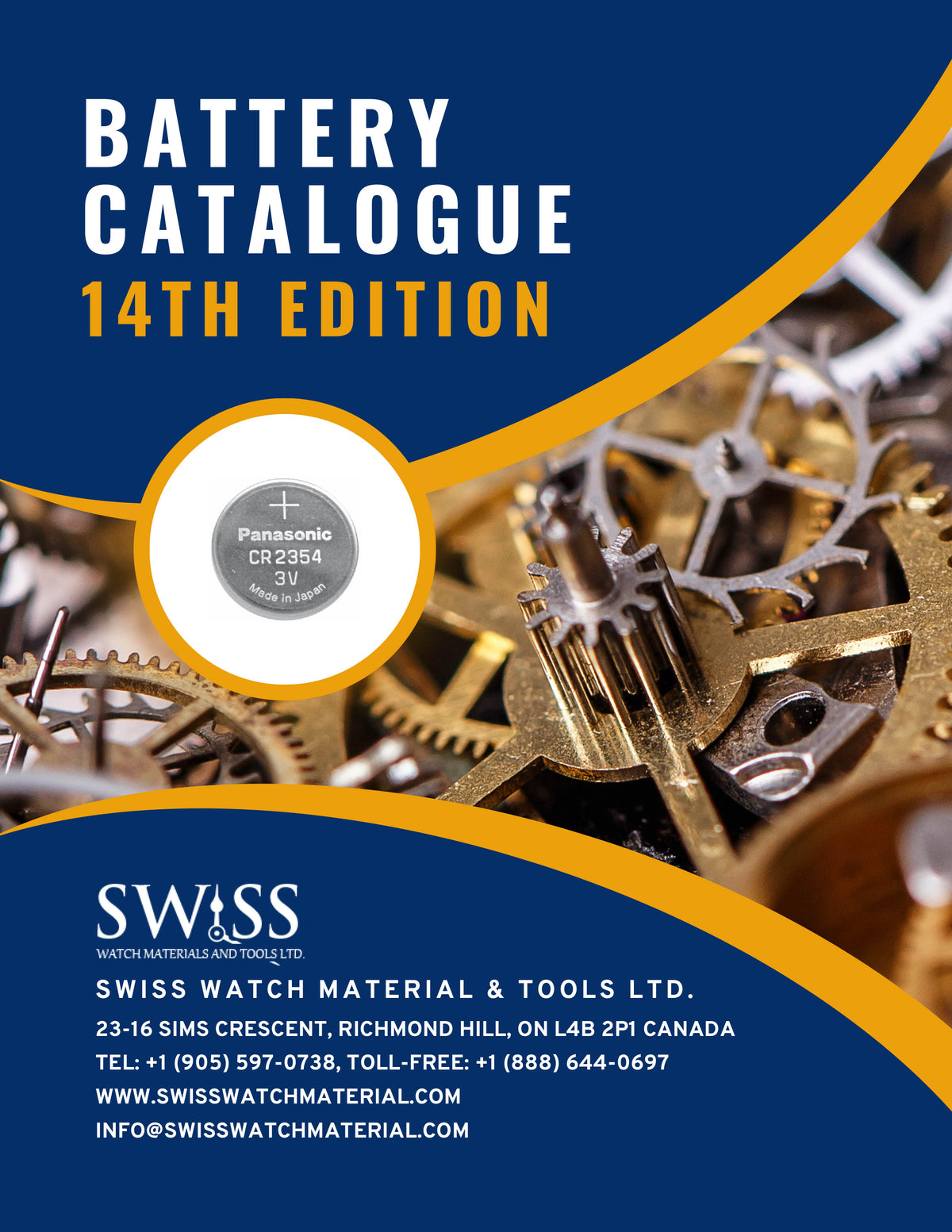 Battery Catalogue – Swiss Watch Material & Tools Ltd.